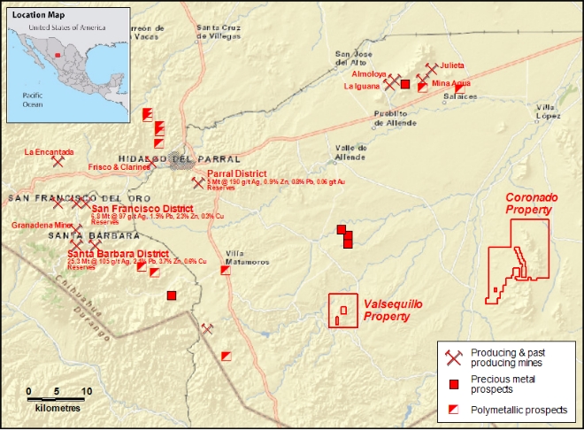 Coronado, Mexico | Wealth Minerals